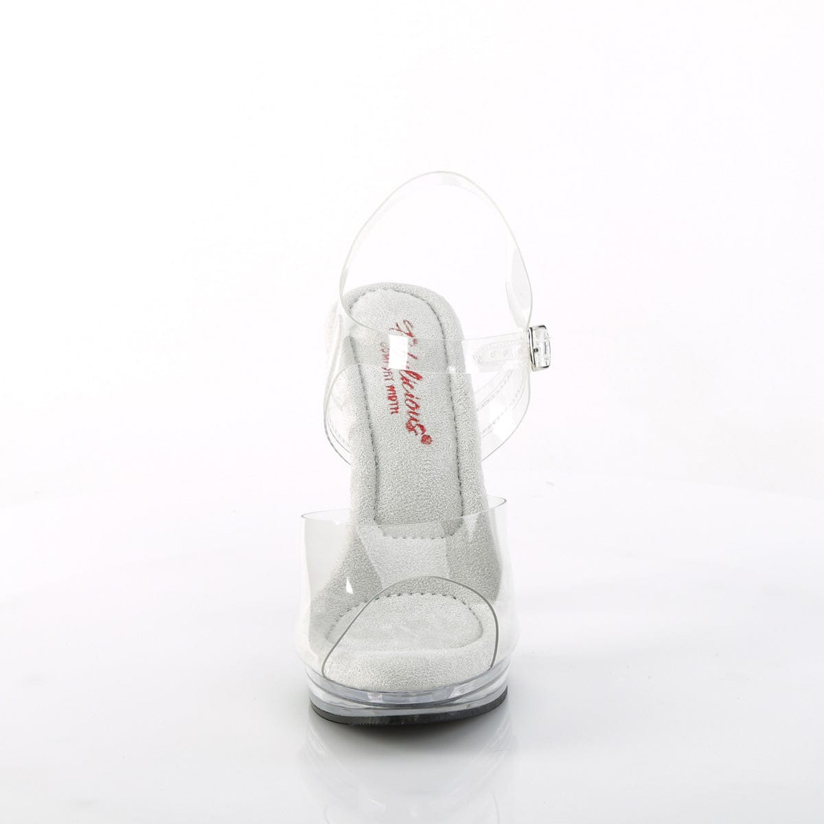 Fabulicious Shoes GLORY-508 Clear/Clear — SHOE ME